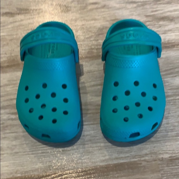 CROCS | Shoes | Teal Crocs | Poshmark